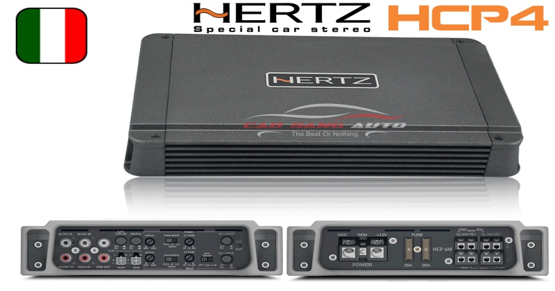 【HOT】Ampli 4 kênh Class AB chính hãng Hertz HCP4 nhập khẩu từ Ý